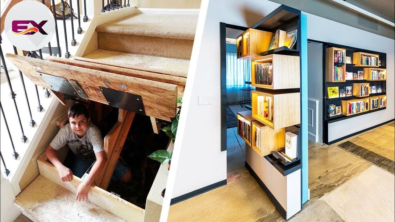 INCREDIBLY INGENIOUS Hidden Rooms and Secret Furniture 5 - YouTube