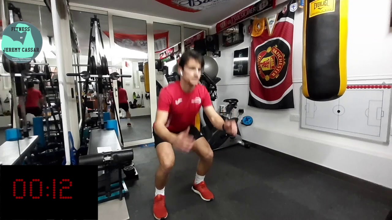 #BeActiveAtHome // Jeremy Cassar - HIIT workout - YouTube