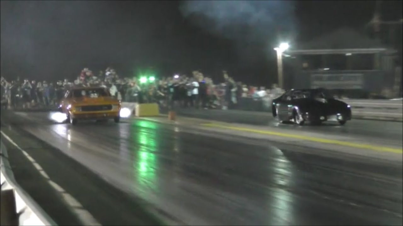 Birdman Racing vs Bankston Racing Camaro at the dirty south no prep ...