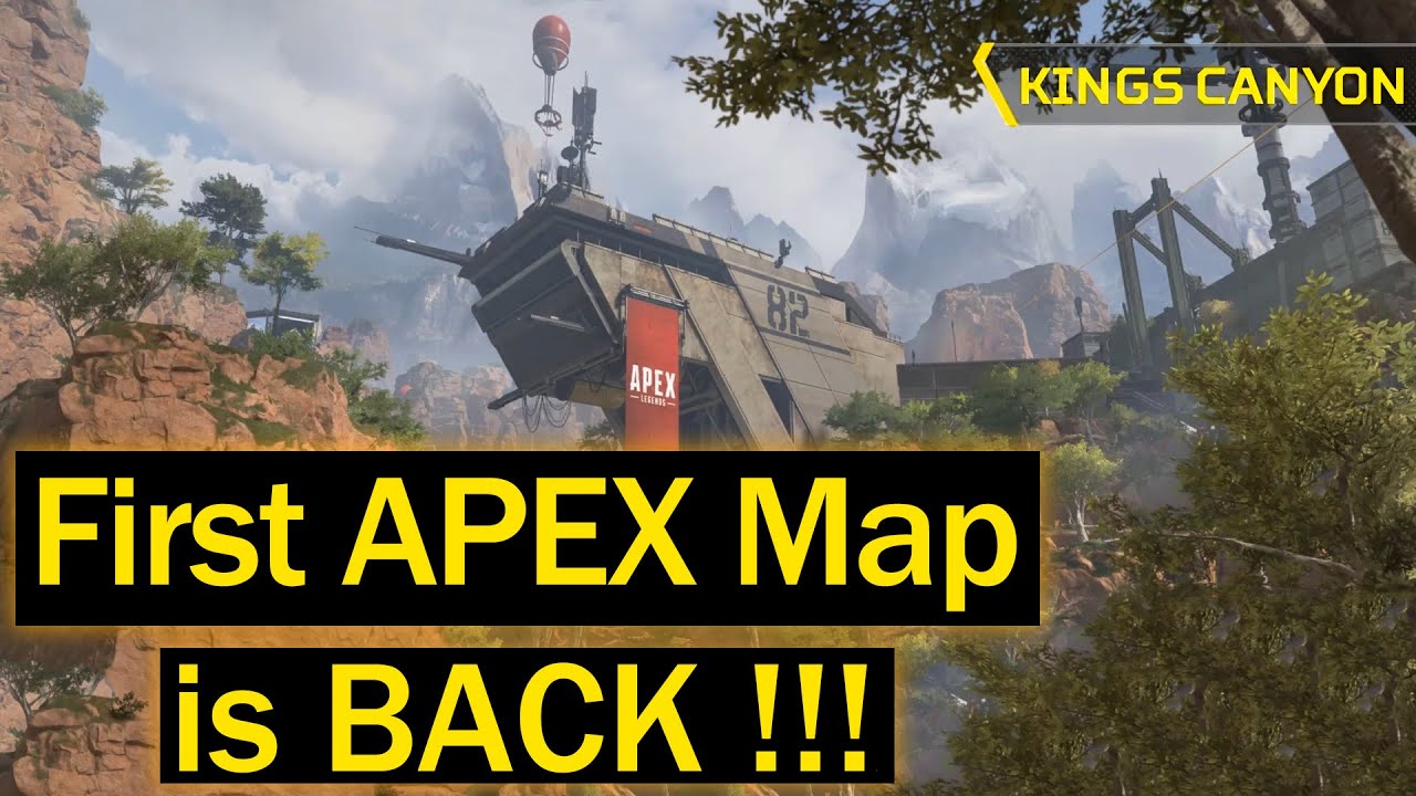 Original Kings Canyon - First APEX Legends Map - YouTube