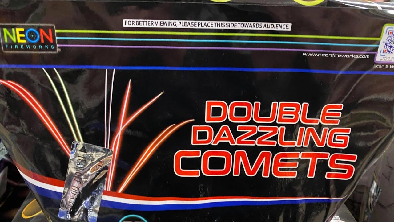 DAZZLING DOUBLE COMETS by NEON FIREWORKS - YouTube