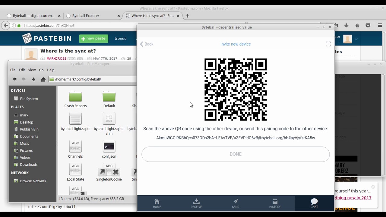 Creating 2 of 2 multi byteball wallet "example" only - IRL create 2 of 4+ - YouTube