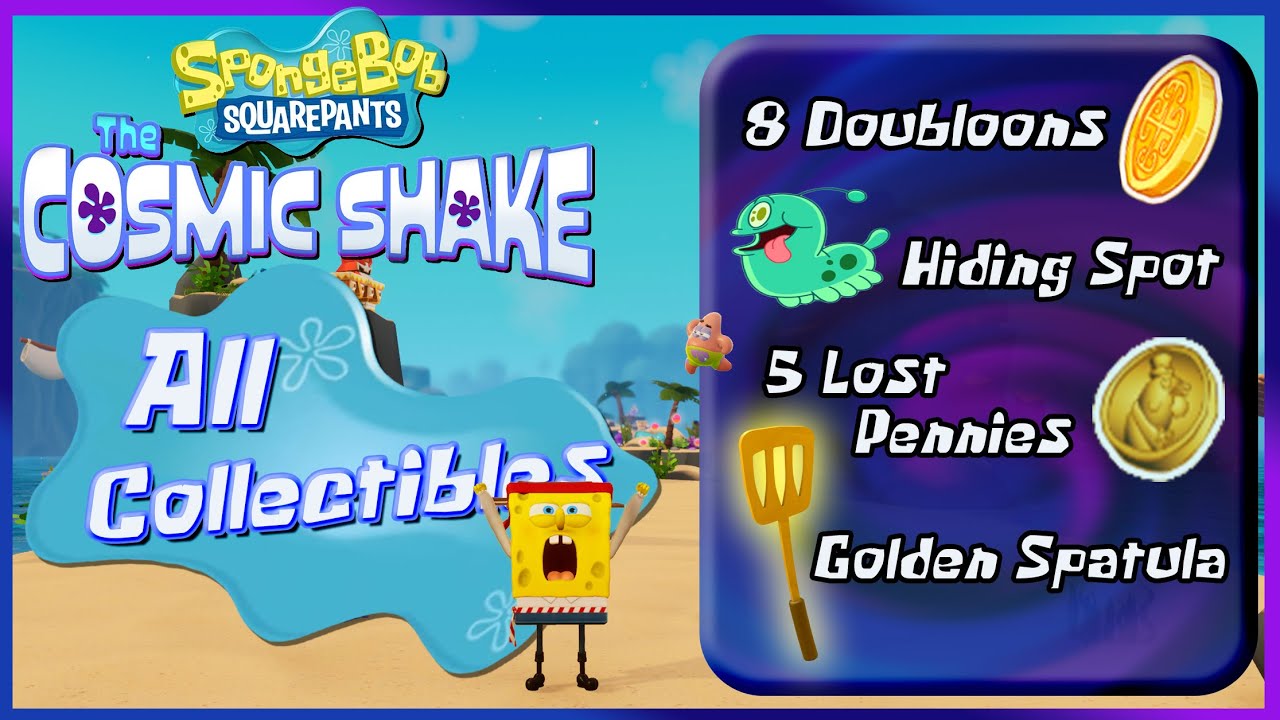Pirate Goo Lagoon - 100% All Collectibles | Spongebob Squarepants: The ...