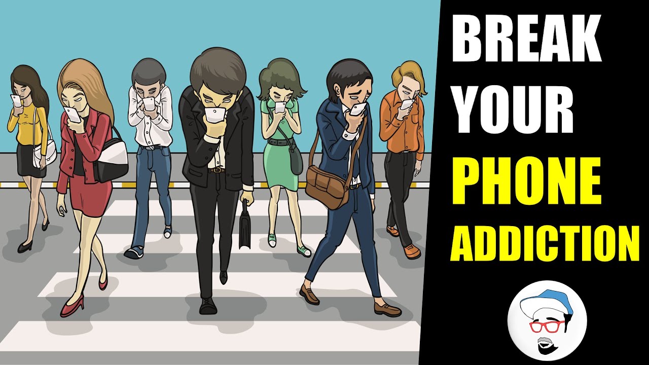 Break your PHONE ADDICTION in 4 simple steps | Overcome your phone ...
