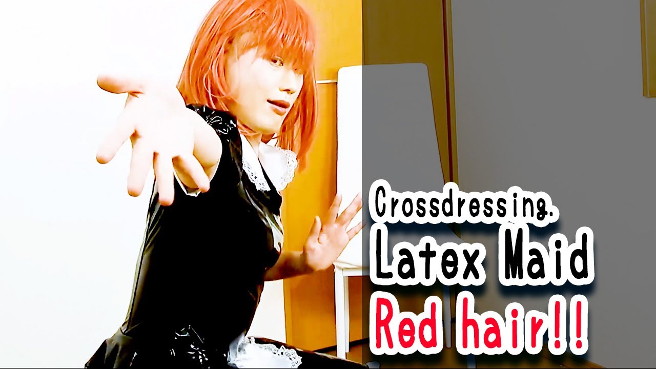 ”latex Maid Red Hair Summary Japanese Crossdressing 4k Video Movie