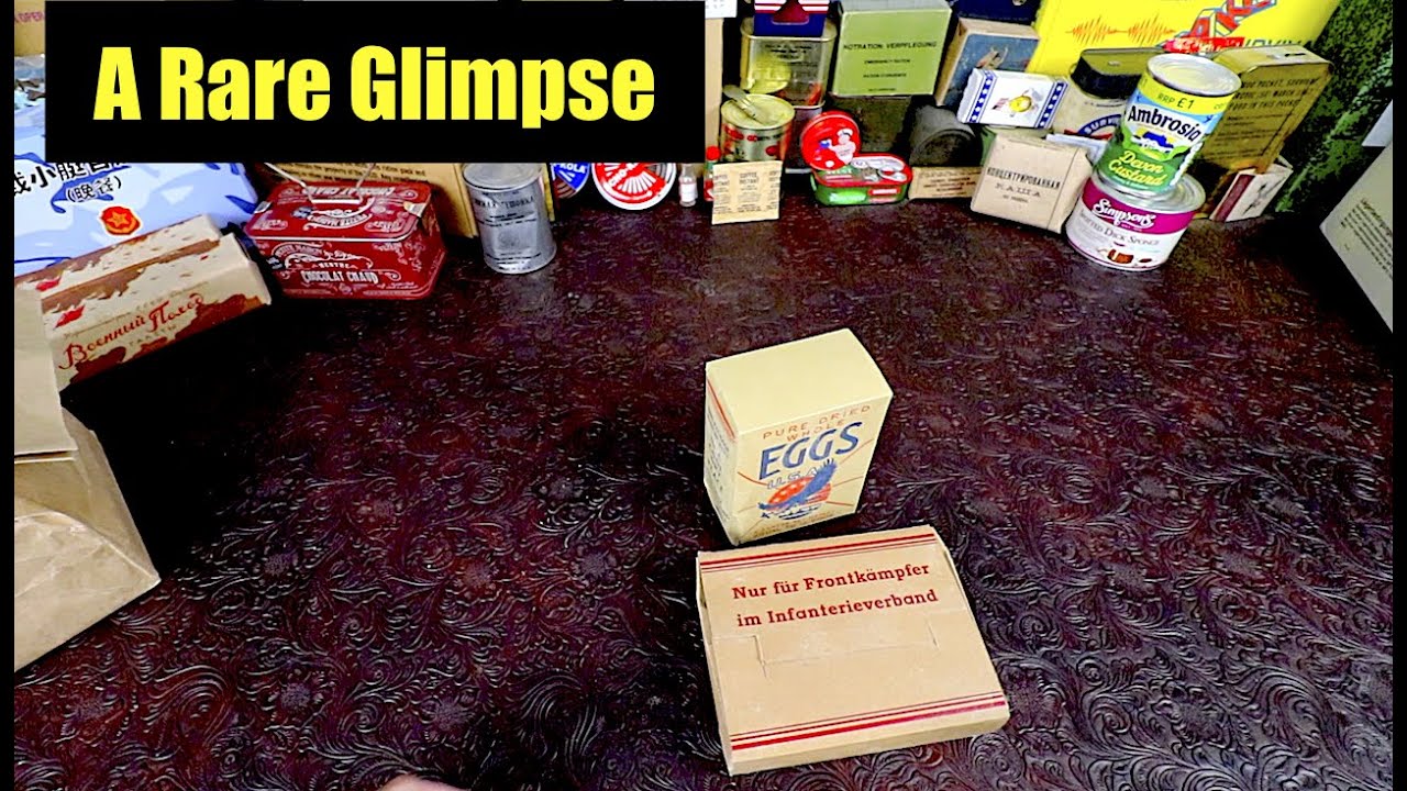 1935 - 1945 WW2 German Wehrmacht NAZI Military Ration REPRO - YouTube