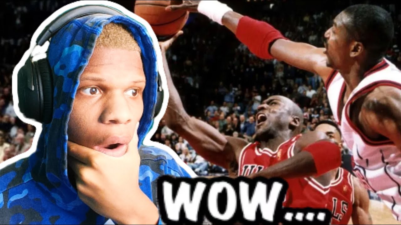 GEN Z SHOCKED FIRST REACTION Hakeem Olajuwon BULLYING EVERYBODY In This ...