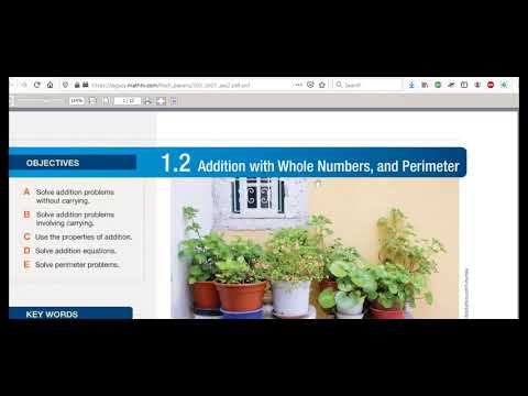 Textbook Math 60 - YouTube