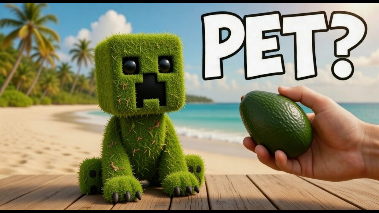 I Got a Pet Creeper in Real Life - YouTube