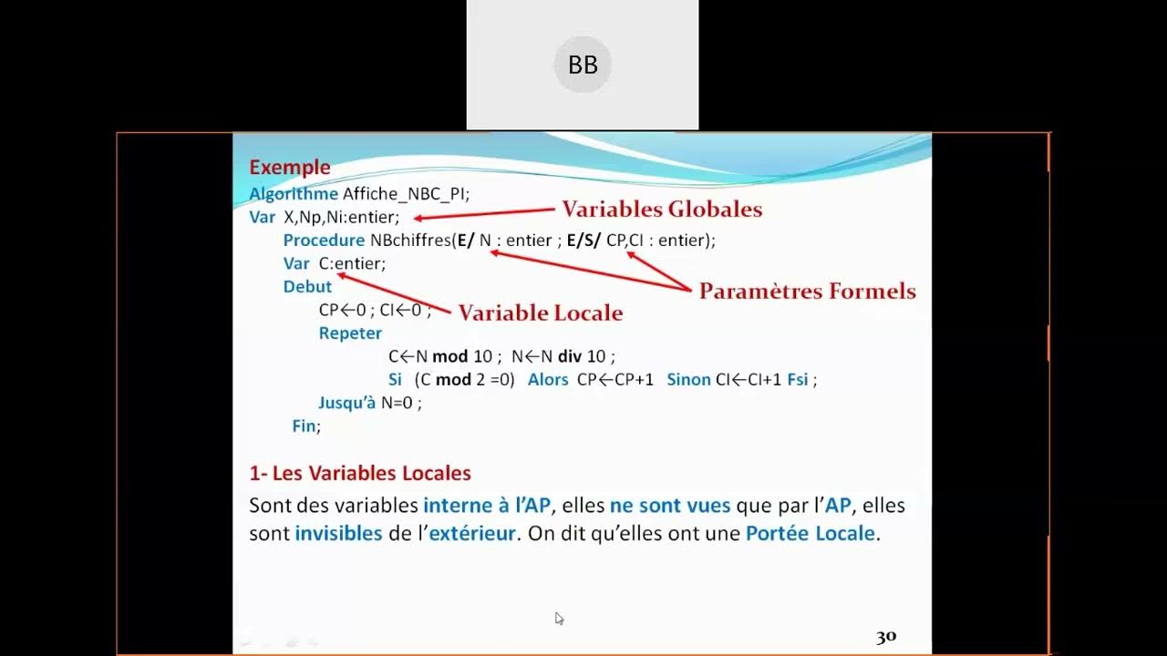 3-3-Algo-Procédures et Fonctions-3 - YouTube