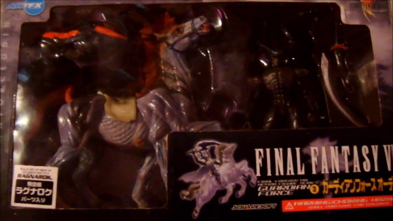 Final Fantasy VIII Figura Guardian Force ODIN - Retro Unboxing y Rifa ...