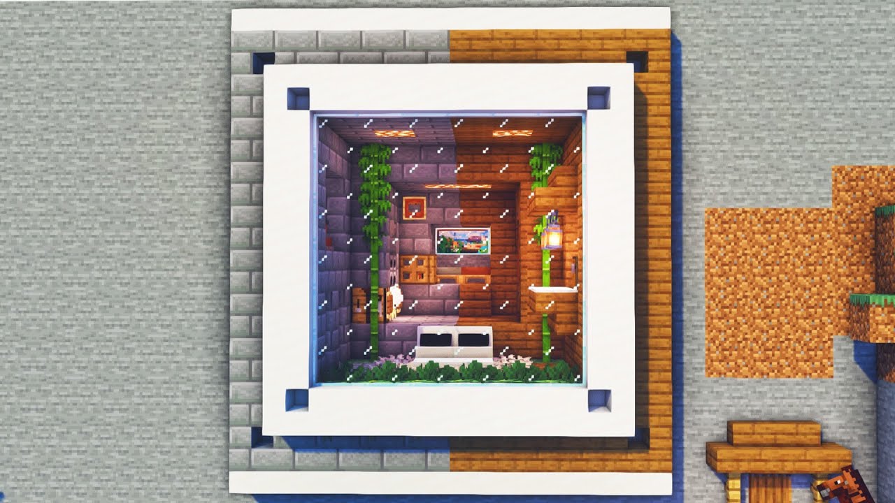 Minecraft: How to build a Simple Base on Mountain | Minecraft Tutorial ...