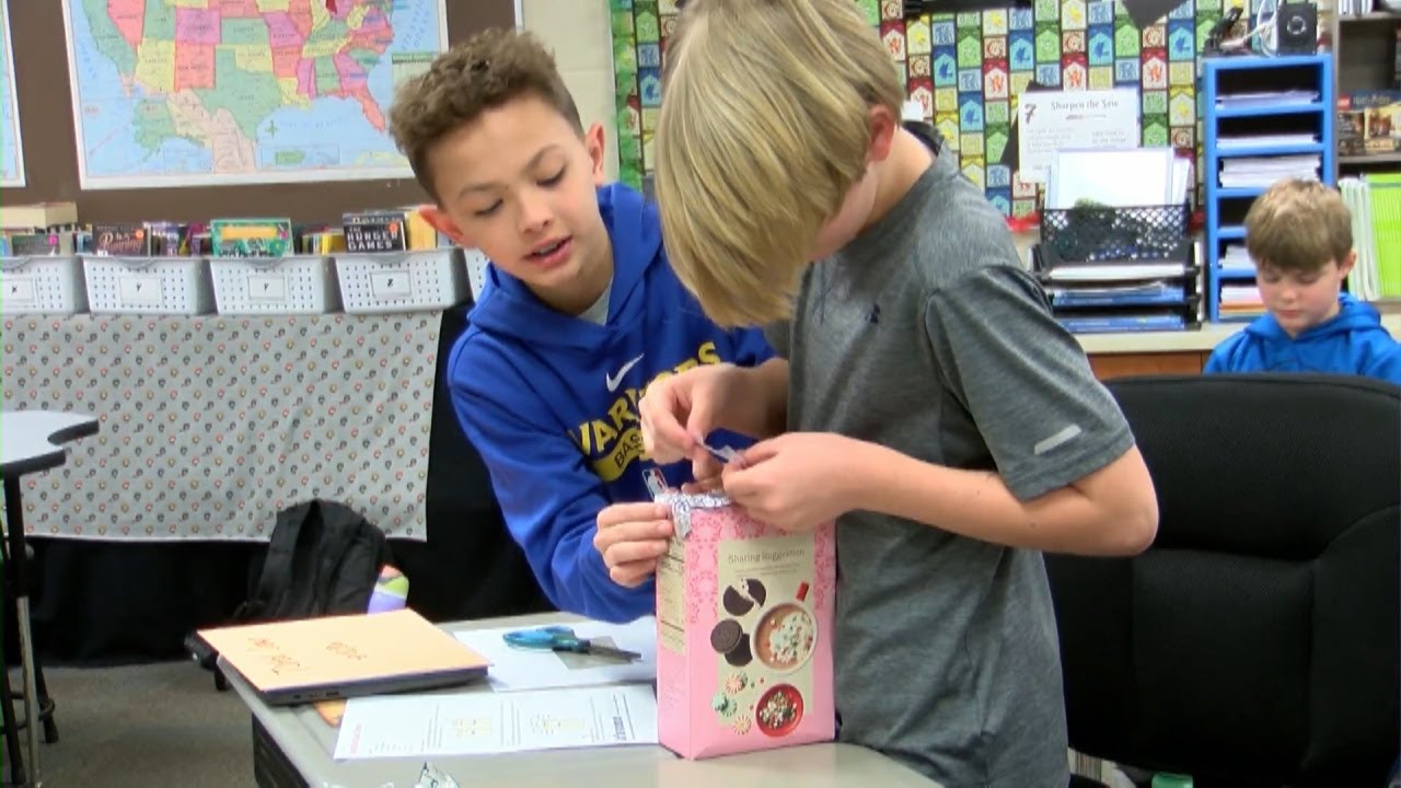 Dayton Elementary students learn about solar eclipse - YouTube