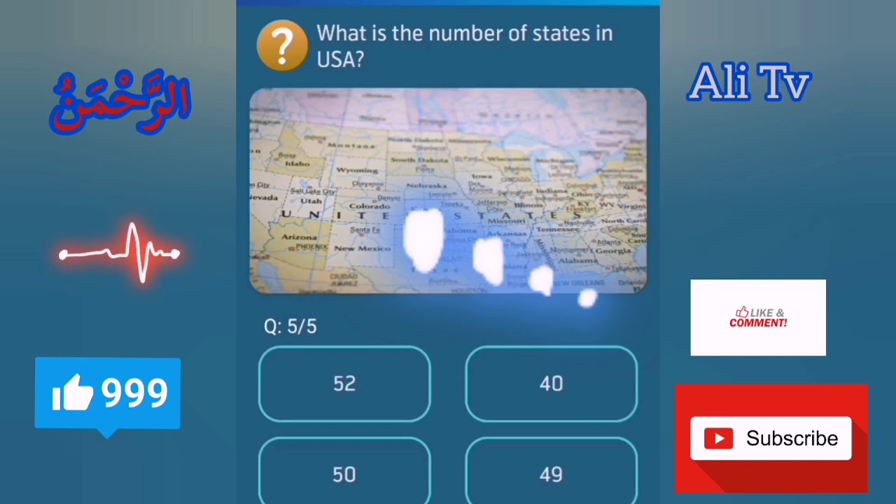 what is the number of states in USA - YouTube