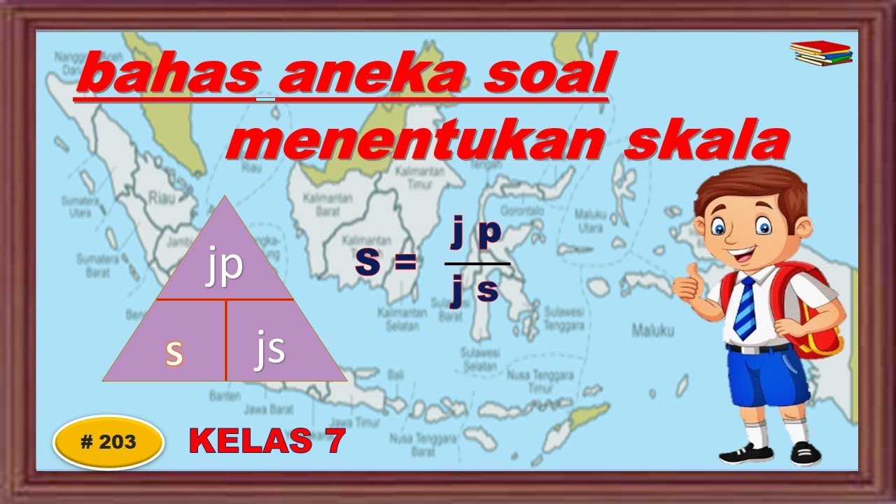 Bahas Aneka Soal Menentukan Skala - SMP Kelas 7 - YouTube