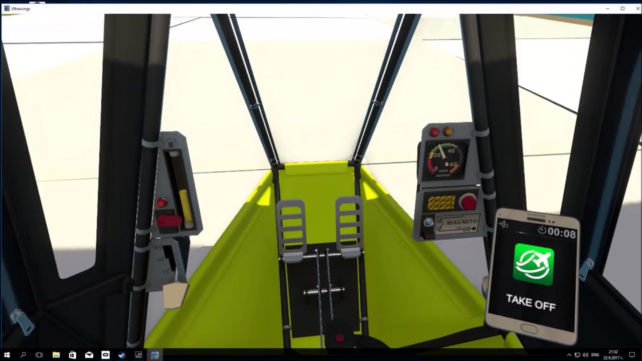 Test Ultrawings VR Oculus Rift - YouTube