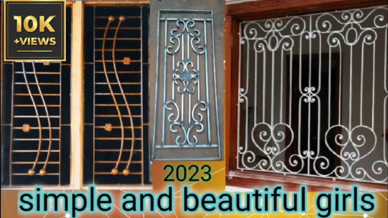 simple and beautiful grill design 2023 - YouTube