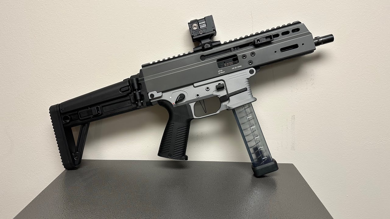 1 of 120 made the B&T APC9 LIMITED- GREY. A super quick unboxing. - YouTube