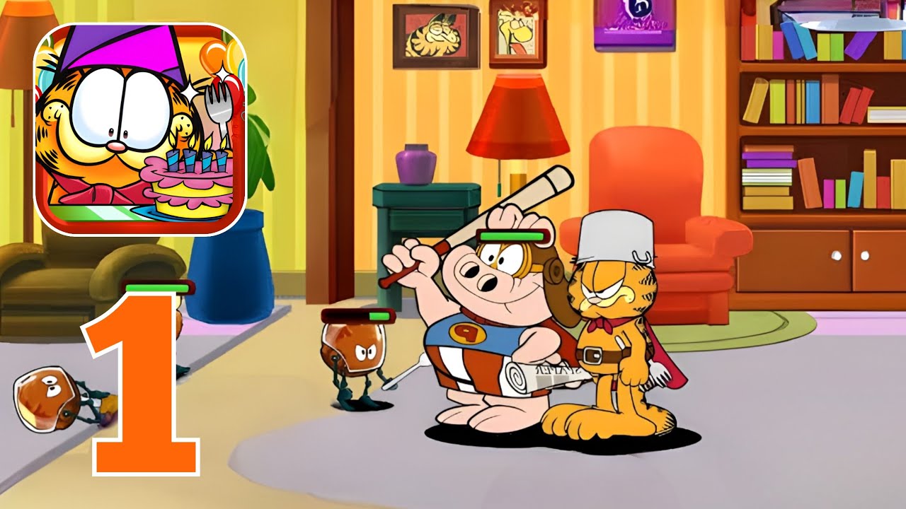 Garfield's Defense - Gameplay Walkthrough | Kamal Gameplay | Part 1 ...