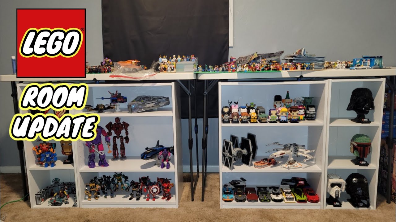 Finally Setting Up the LEGO Room! | LEGO Room Update - YouTube