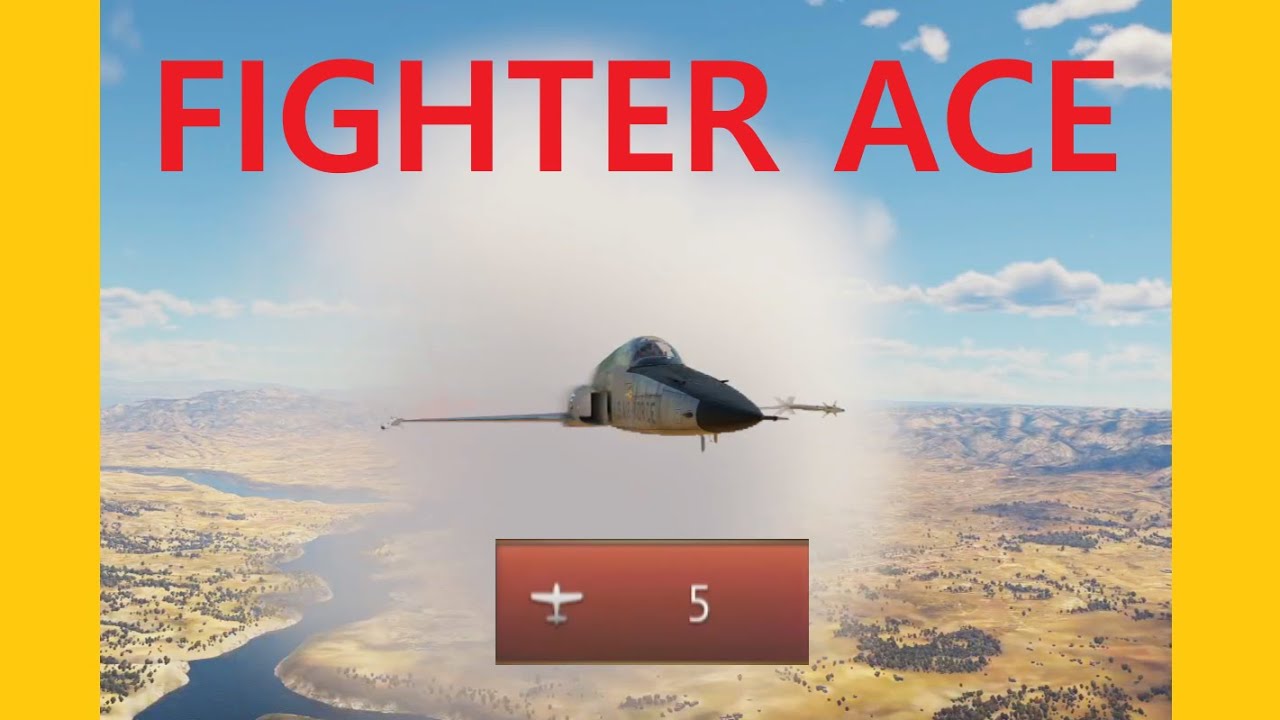My first ACE! | War Thunder F-5E - YouTube