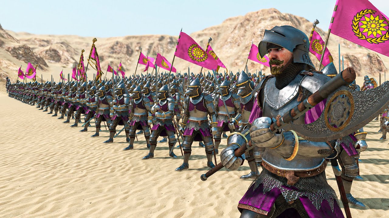 500 Iron Knights vs Roman Legionaries – Medieval Steel vs Ancient ...