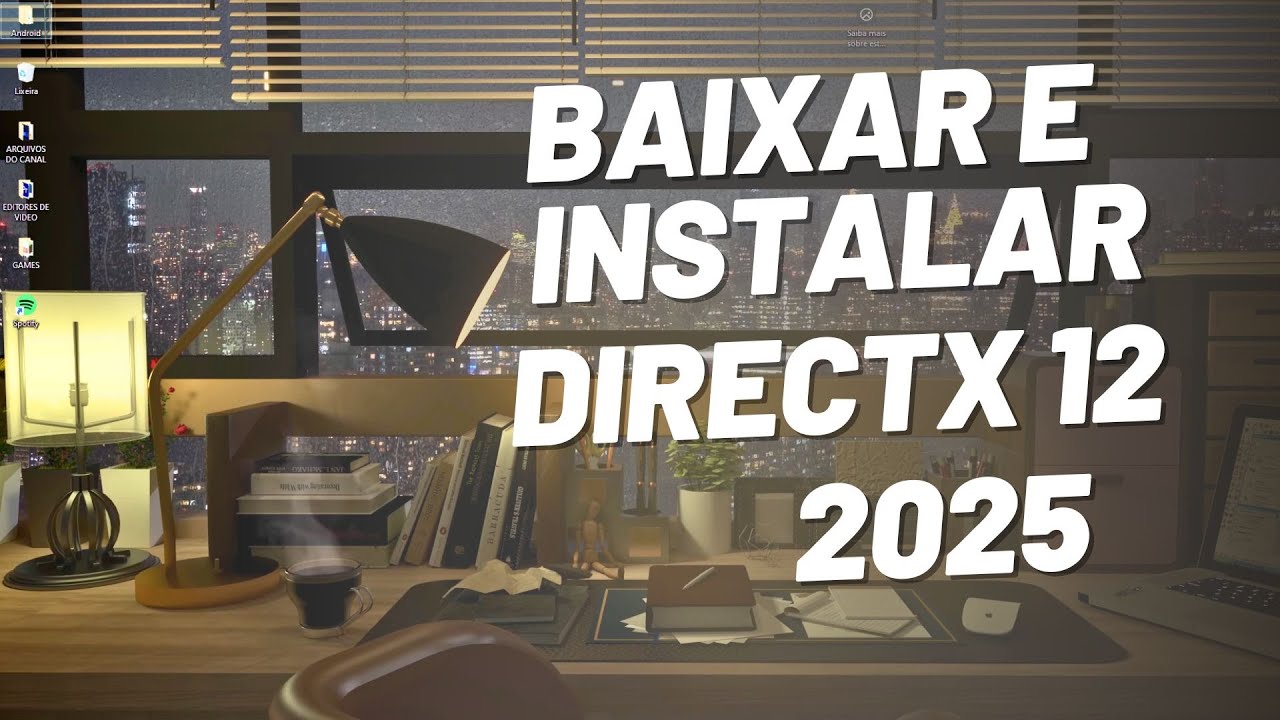 Como Baixar e instalar o DirectX 12 (qualquer windows) 2025 - YouTube