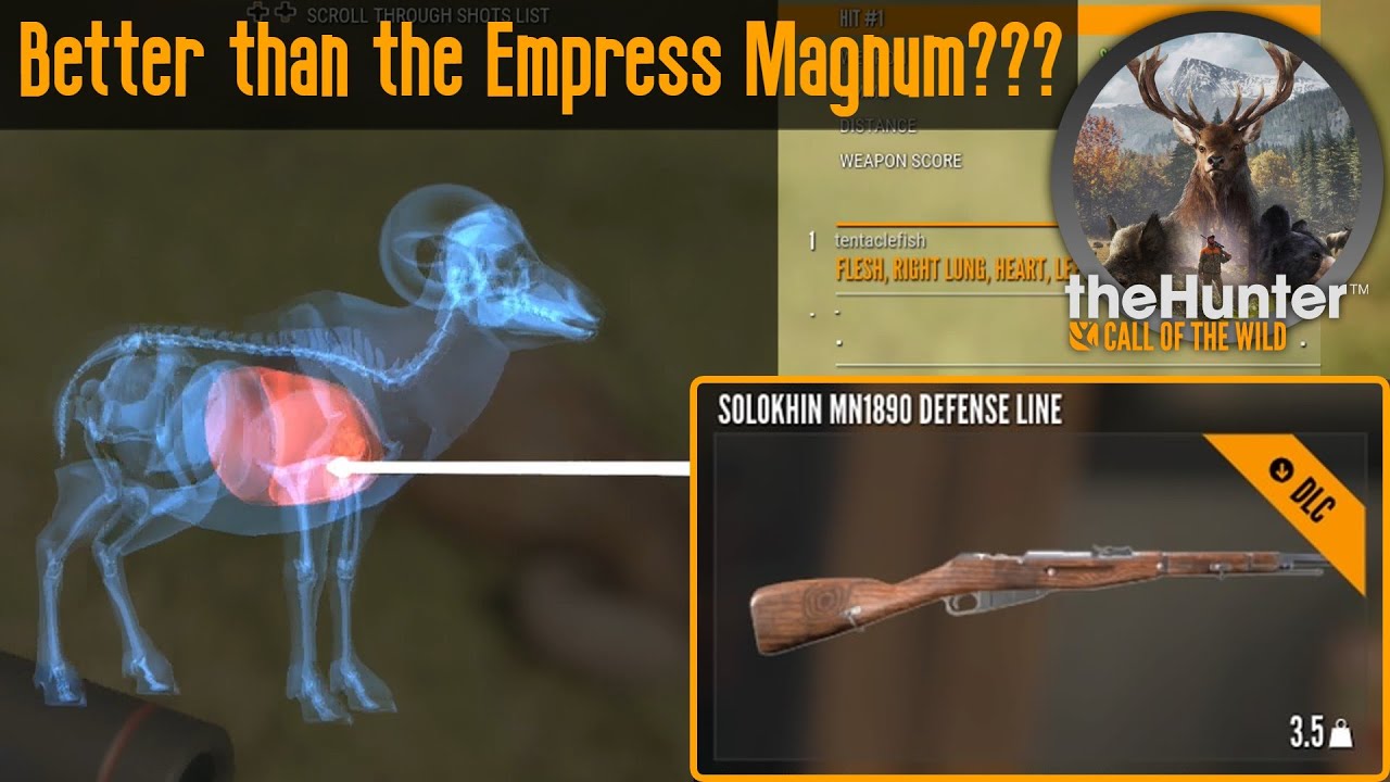 Better than the Empress Magnum??? The Solokhin MN1890 theHunter Call of ...
