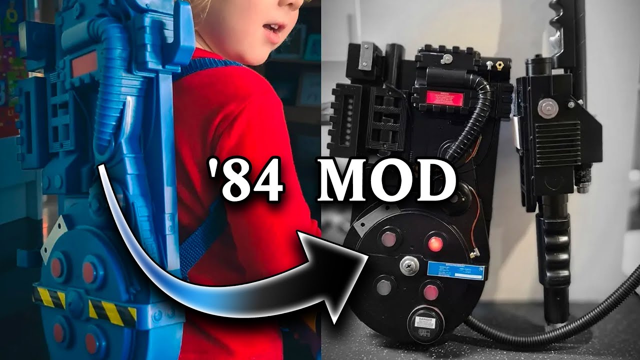 EASY Hasbro Kids Proton Pack '84 Mod. #hasbro #protonpack #ghostbusters ...