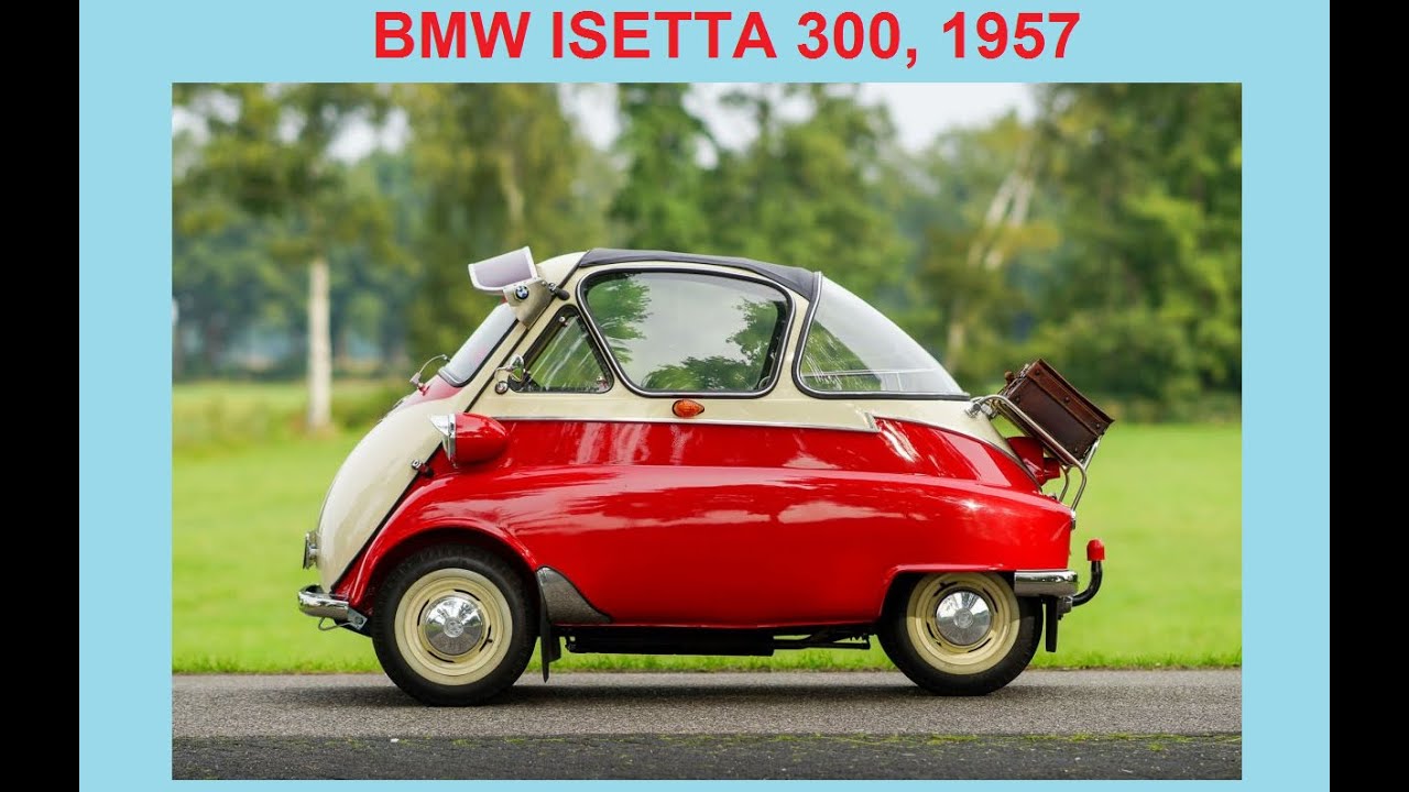 BMW ISETTA 300, 1957 - YouTube