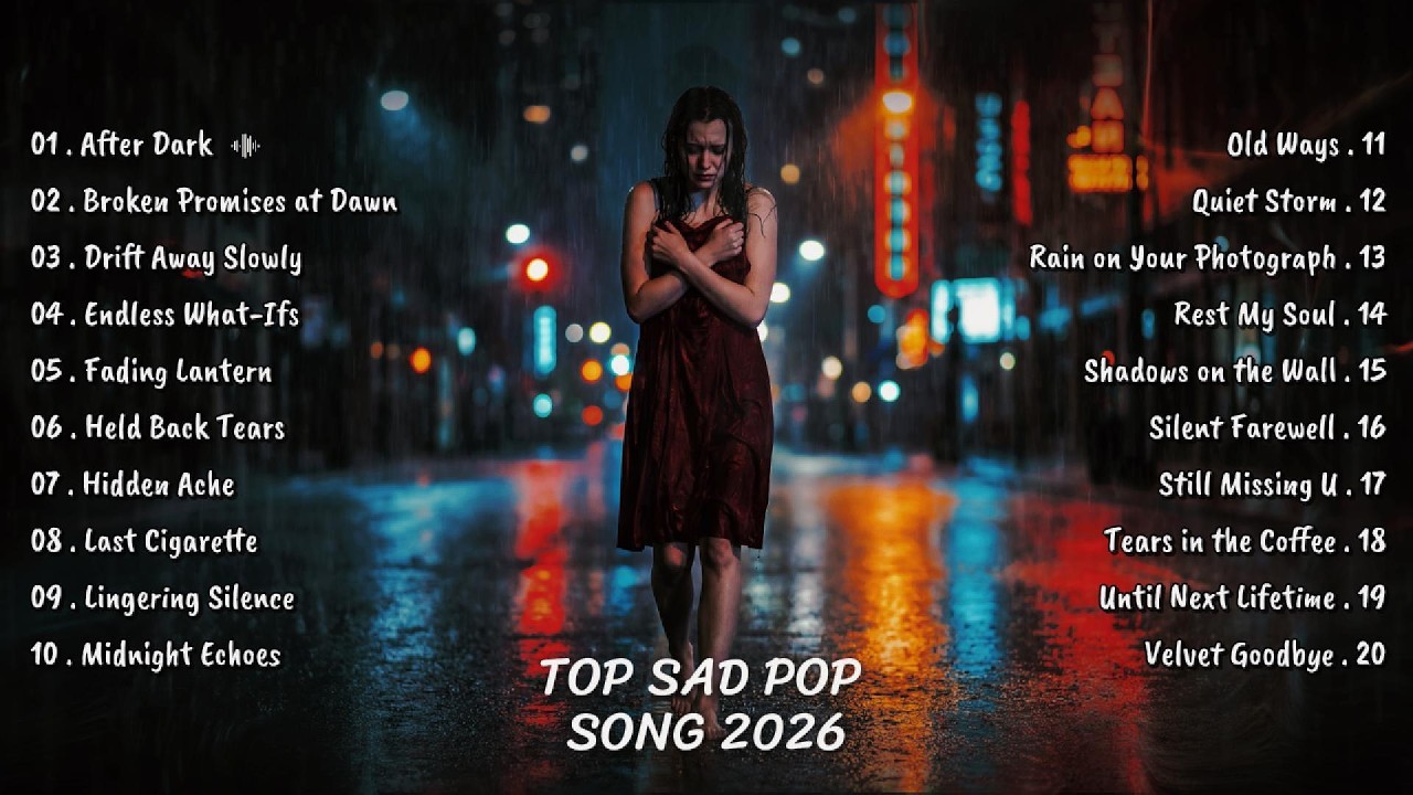 Top Sad Pop Songs 2026 💔 Depressing Songs Playlist 2026 That Will Make ...