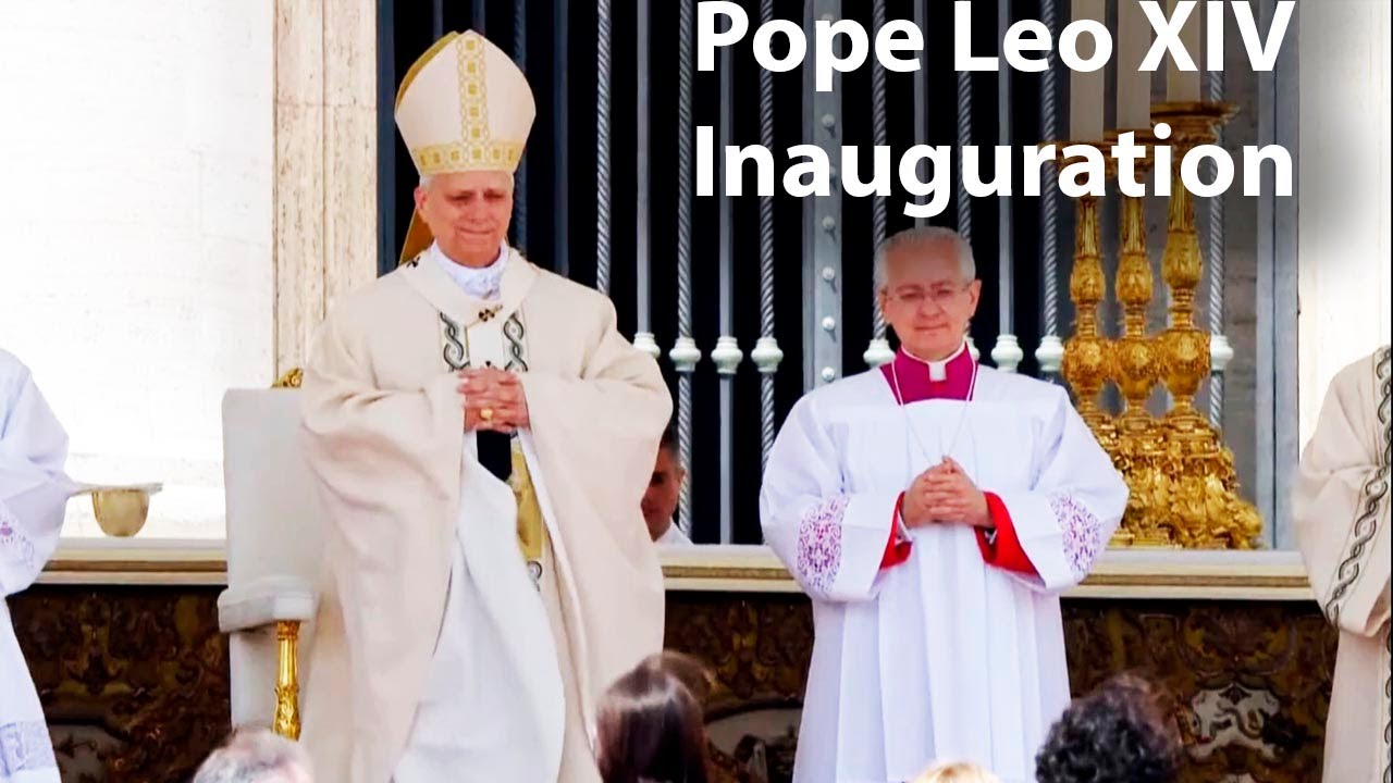🔴LIVE Vatican: Pope Leo XIV’s inauguration Mass at the Vatican🙏 Prayer ...