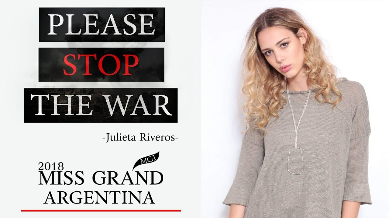 Miss Grand Argentina 2018 - Julieta Riveros - YouTube