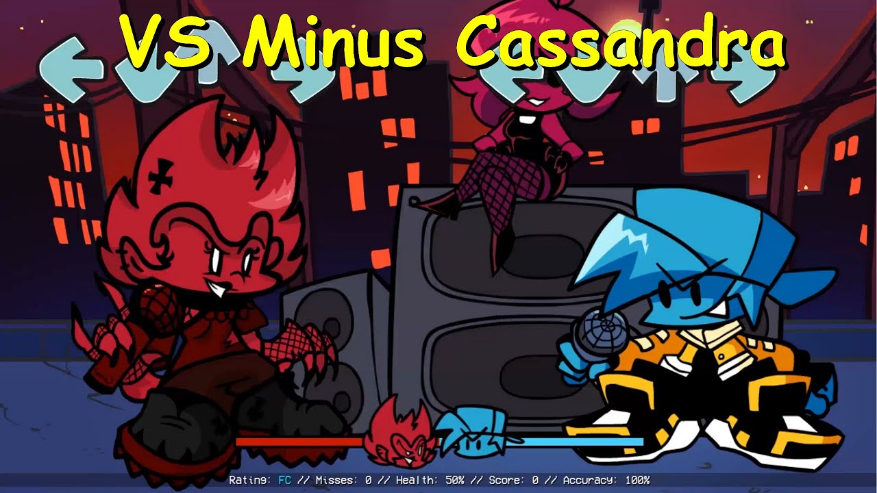 Vs Minus Cassandra Full Week Friday Night Funkin Mod Youtube