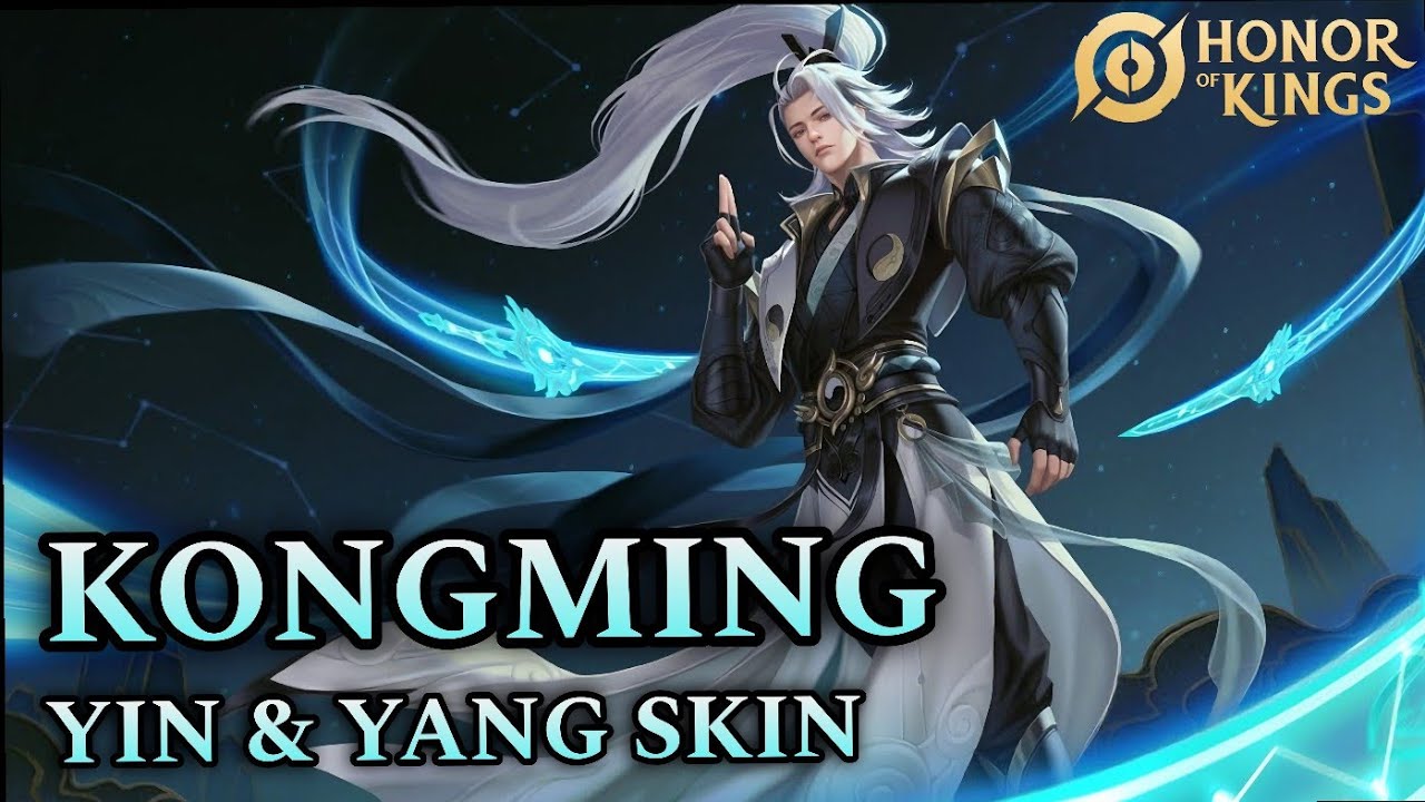 Kongming New Limited Skin Release | Yin & Yang Skin - Honor of Kings ...