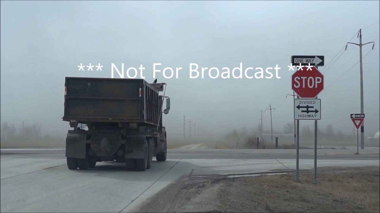 Grand Forks ND Heavy Winds Dust Storm Debris 3 7 2017 NFB - YouTube