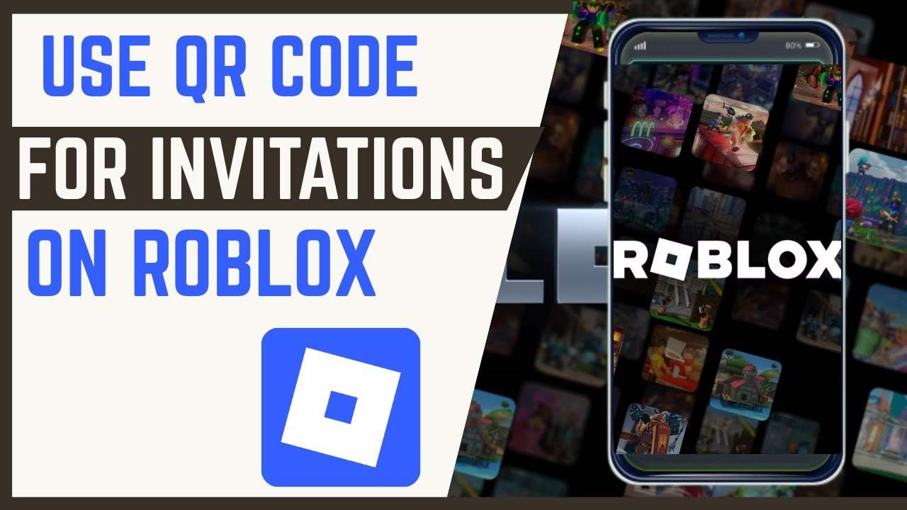 How To Use QR Code Scanner For Friends Invitation On Roblox - YouTube