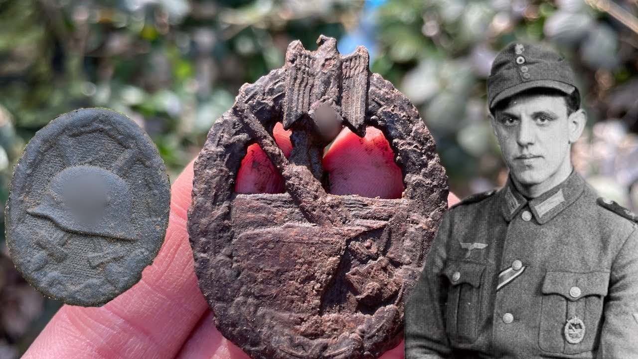 WAR TREASURES IN SECRET WOOD - Metal Detecting World War 2 - YouTube