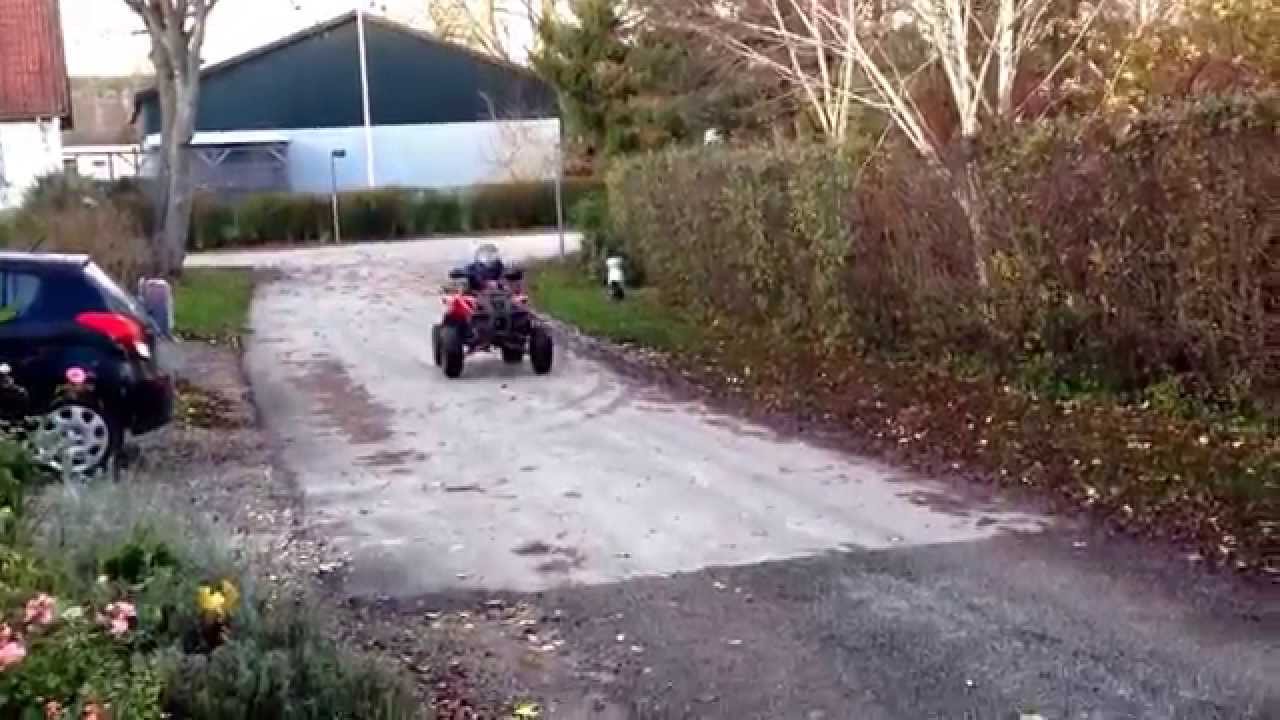 150cc x-pro worker atv (Top speed) - YouTube
