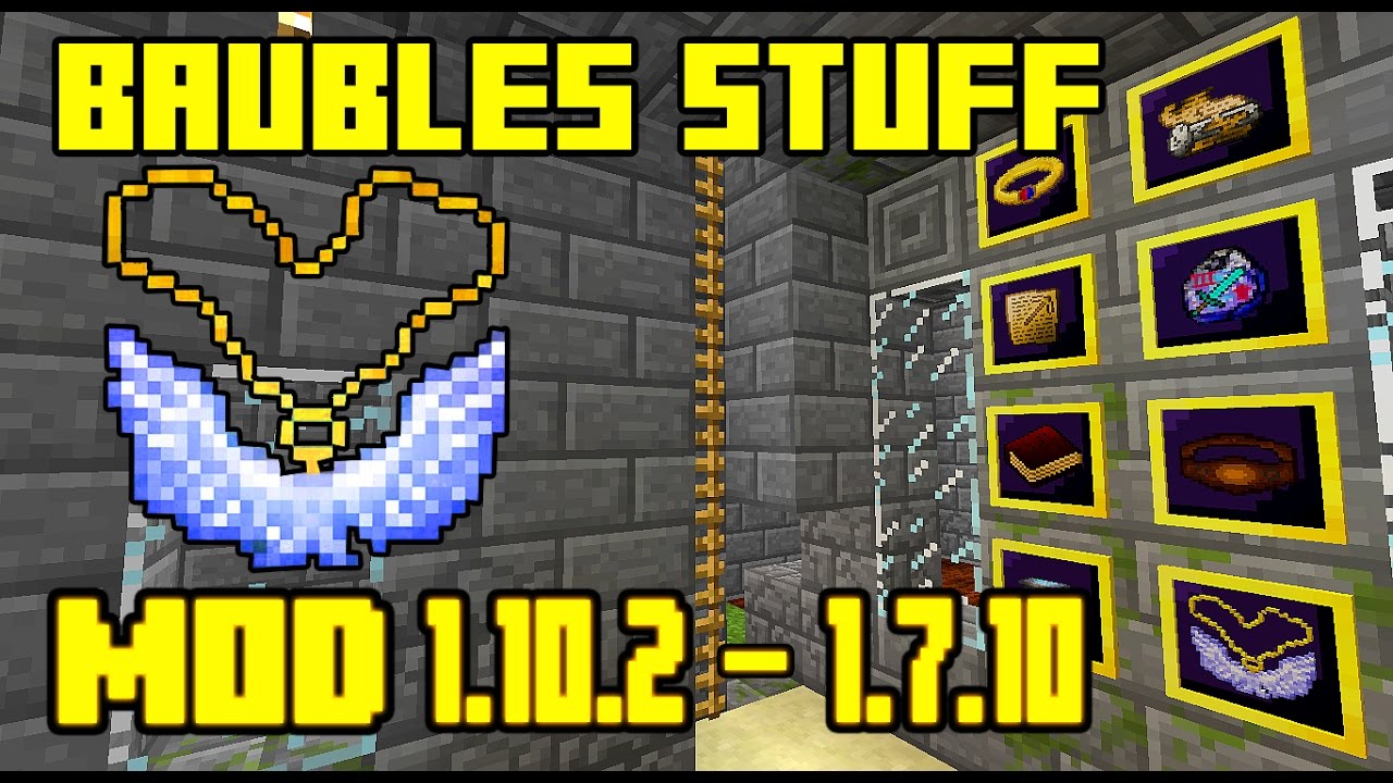 Baubles Stuff | Tus Accesorios Aventureros | Para 1.10.2 – 1.7.10 En ...