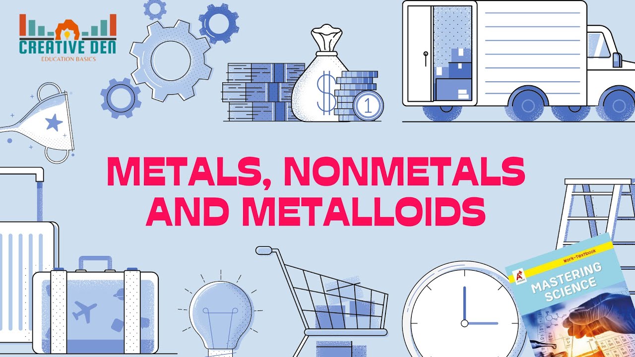 Metals, Nonmetals and Metalloids (Mastering Science 1A Textbook) - YouTube