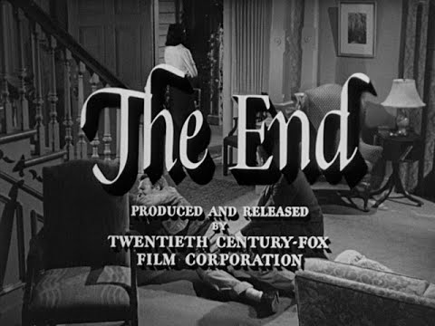 The End / Released by Twentieth Century-Fox Film Corporation (1950 ...