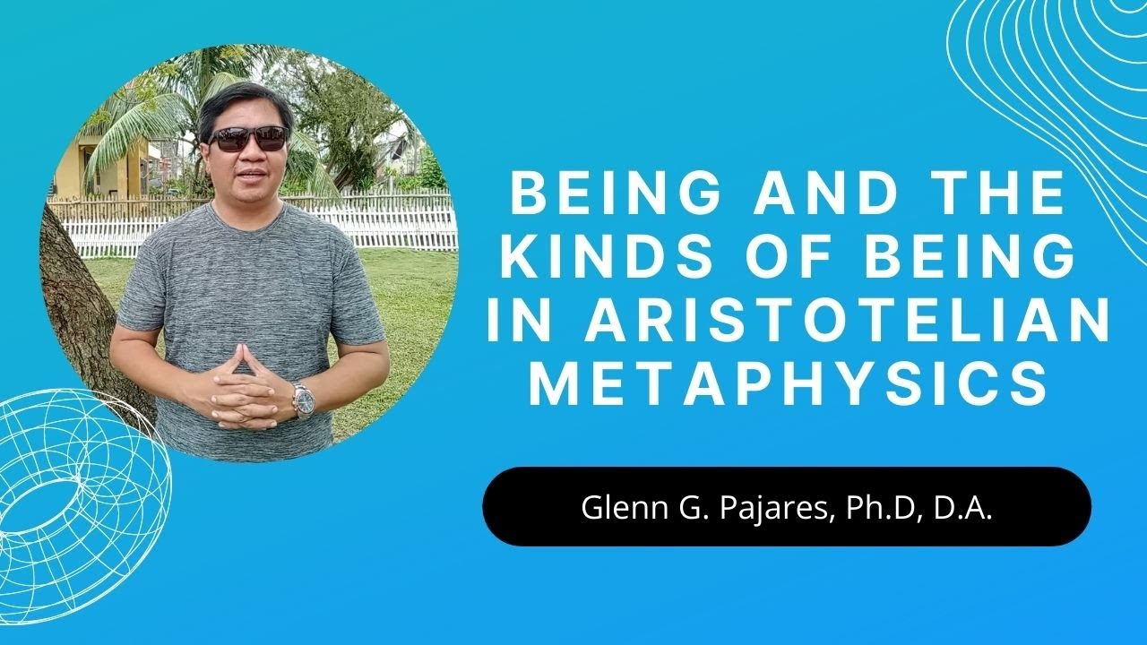 Being and the kinds of being in Aristotelian metaphysics - YouTube