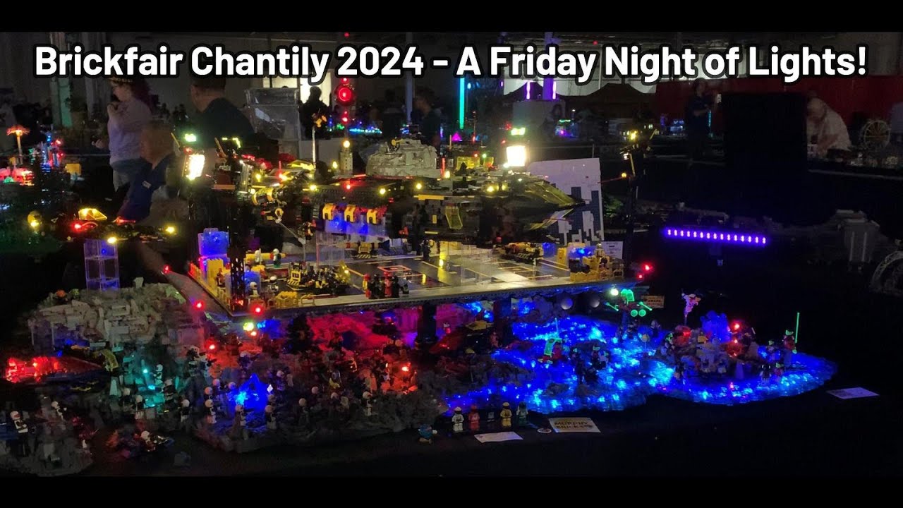 Brickfair Chantilly A Night of Lights- 2024 - YouTube