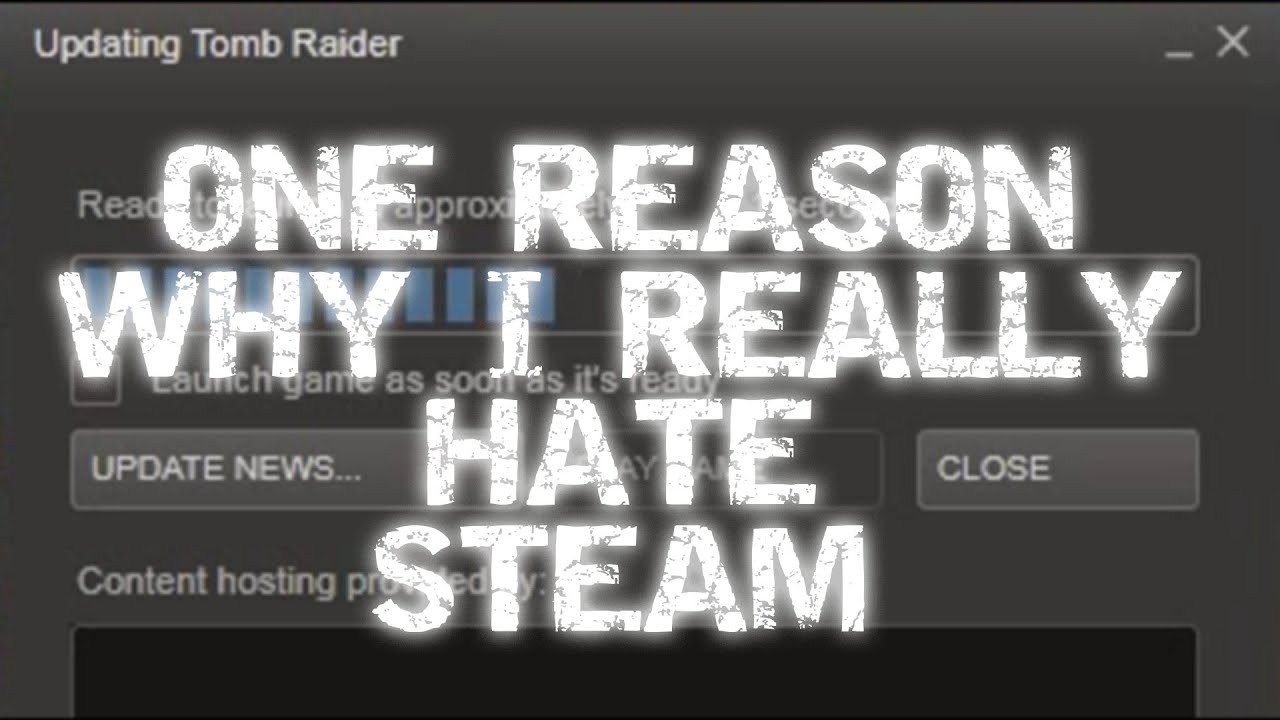 One reason why I hate steam - YouTube