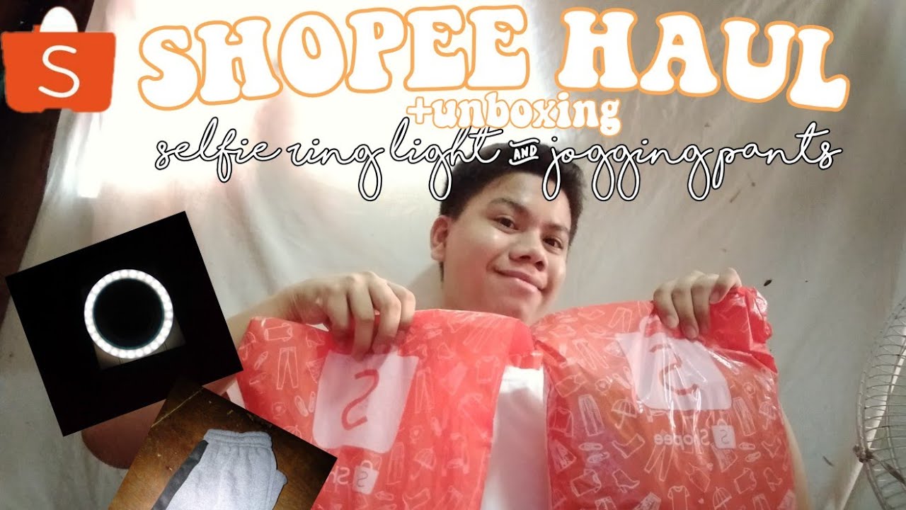 SHOPEE HAUL + UNBOXING (SULIT)|renatosanteanez - YouTube