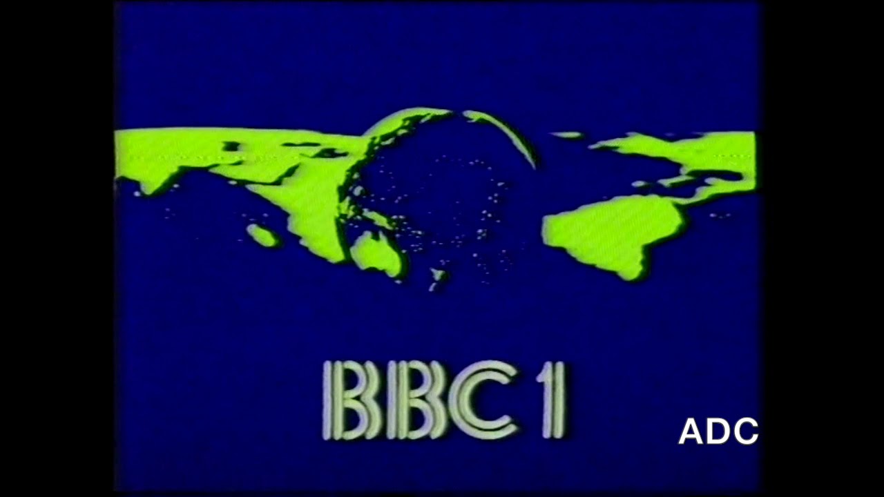 BBC1 end of weather Michael Fish & closedown announcer Robin Whitting ...