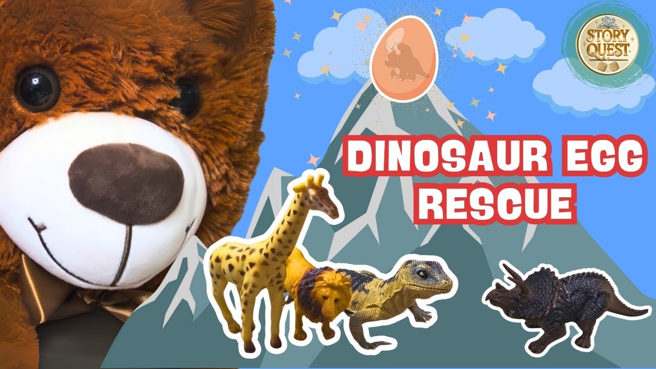 Dinosaur Egg Rescue! 🦕🥚 Storytelling & Imagination Adventure for Kids ...