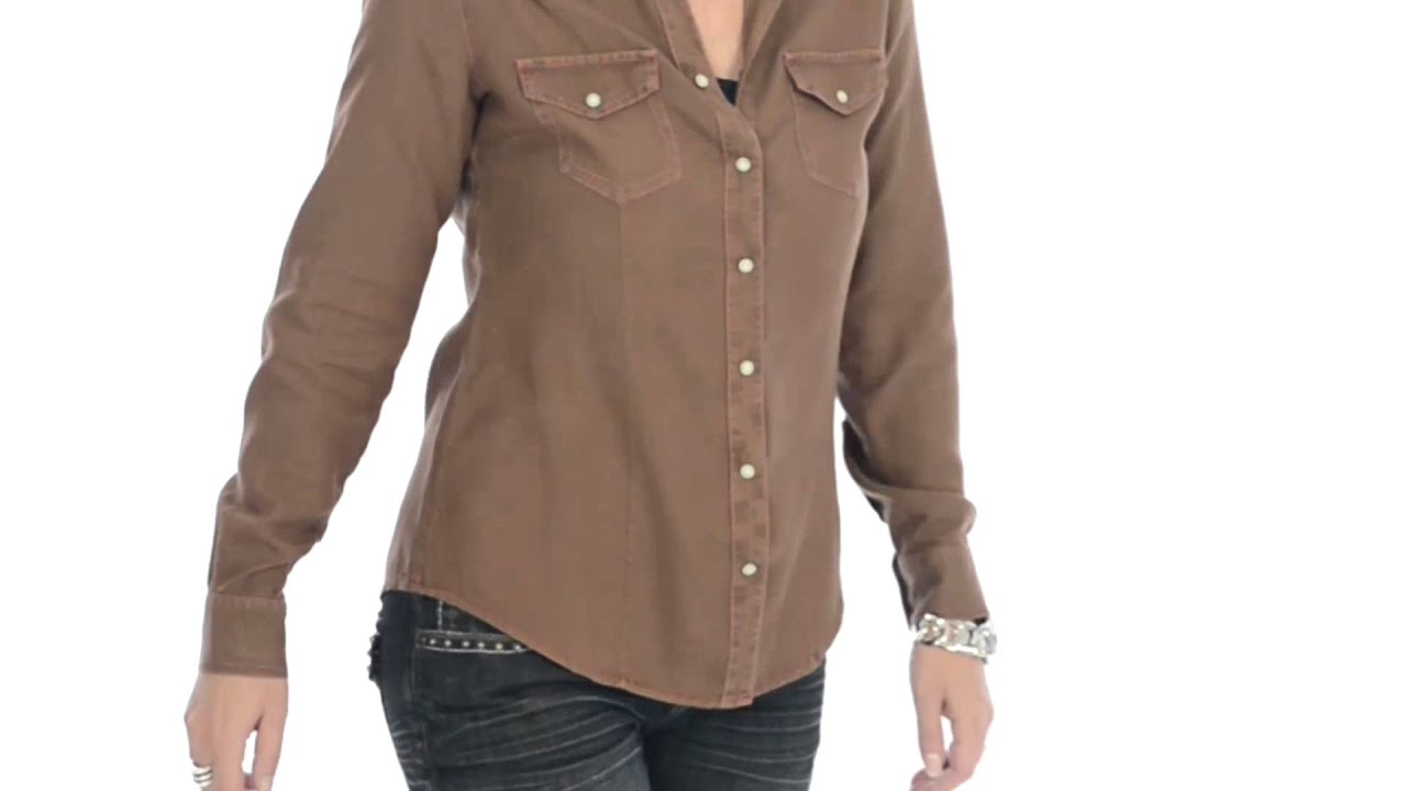 Ryan Michael The Classic Western Shirt - Snap Front, Long Sleeve (For ...
