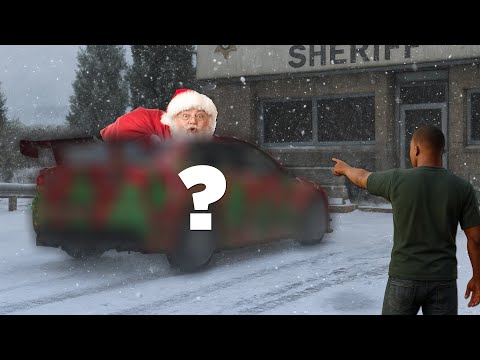 Franklin Noel Baba’nın Sürprizini Almak İçin En Zor Görevi Yaptı! | GTA 5